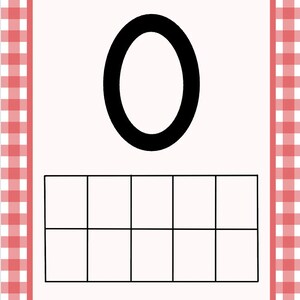 Farmhouse Numbers 0-10 Posters, Ten Frames, Back to School, Classroom ...