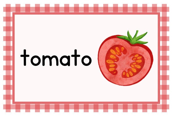 Farmer's Market Word Cards, Writing Center, Farmer's Market Theme ...