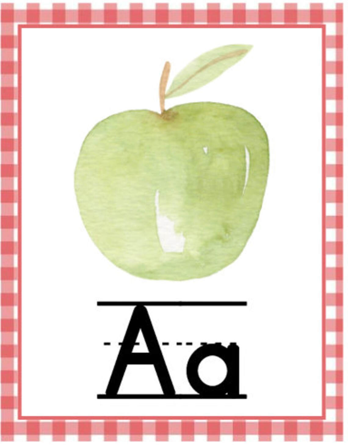 Farmhouse Alphabet Flashcards, Back to School, Primary School, Alphabet ...