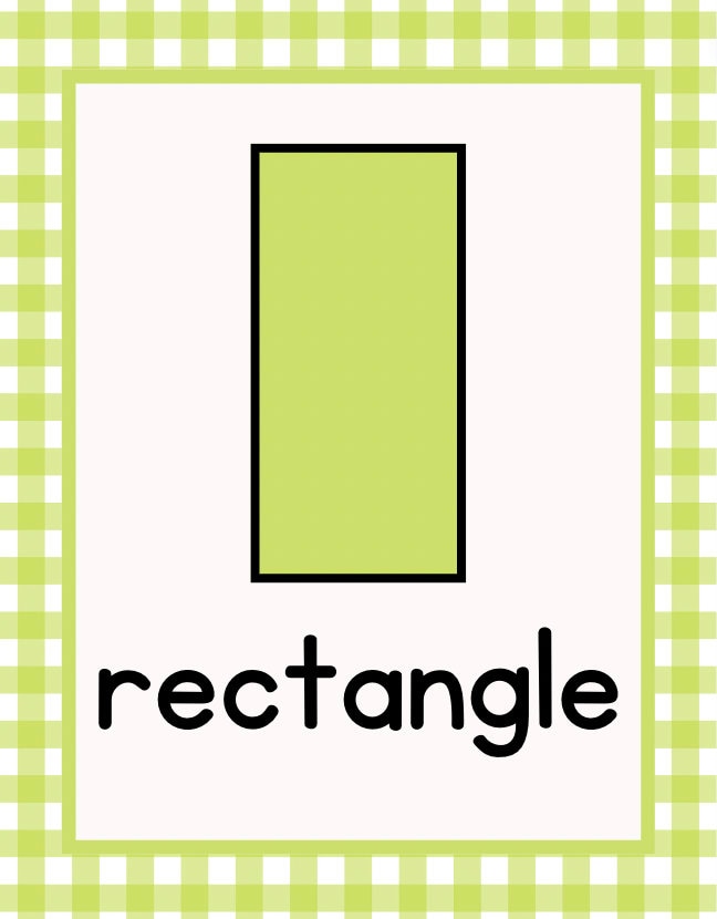 Farmhouse Shape Posters, 2D Shapes, Farmhouse, School Decor, Classroom ...