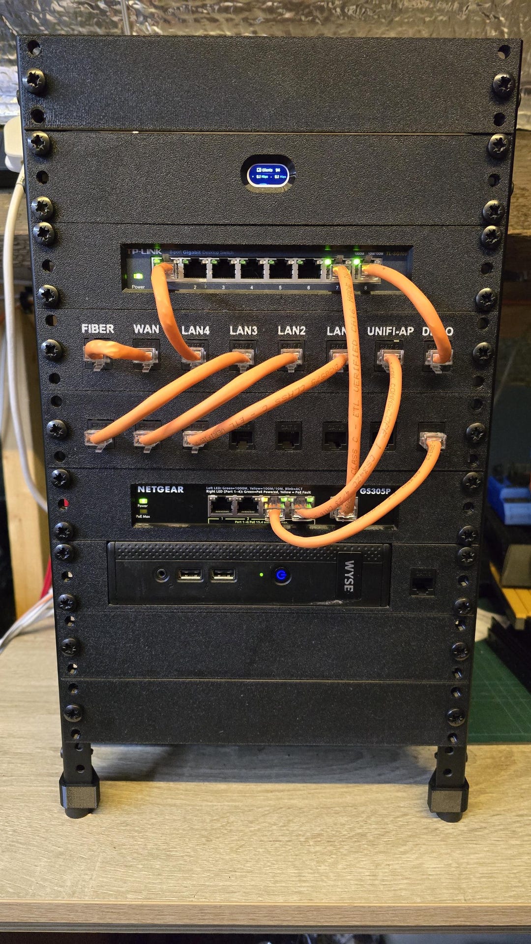 DIY 10" Server Rack Tray | Customizable Home Network Organization | 3D ...