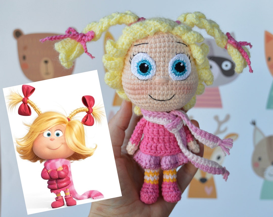 Doll Cindy Lou Who,pink Doll for Little Girl,original Plush,dr. Seuss ...