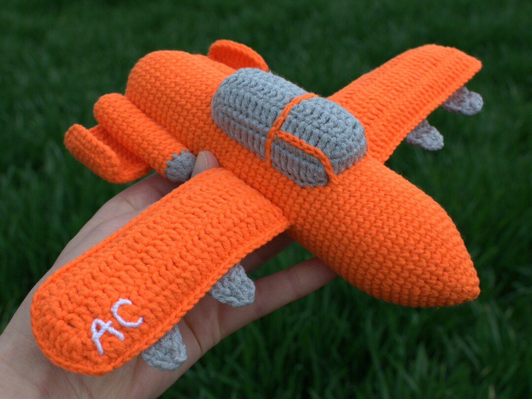 Airplane,fighter Aircraft,a-10 Plush,thunderbolt,warplane,crochet Toy ...