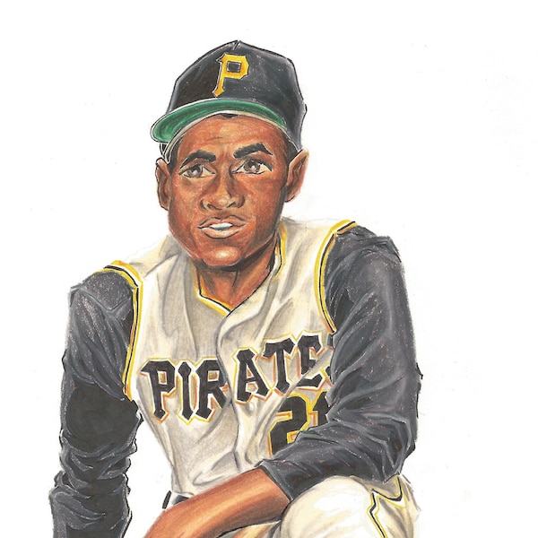 Roberto Clemente - Etsy