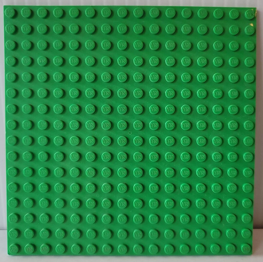 LEGO 1616 Dot New Bright Green Plate 55 Grass Friends - Etsy