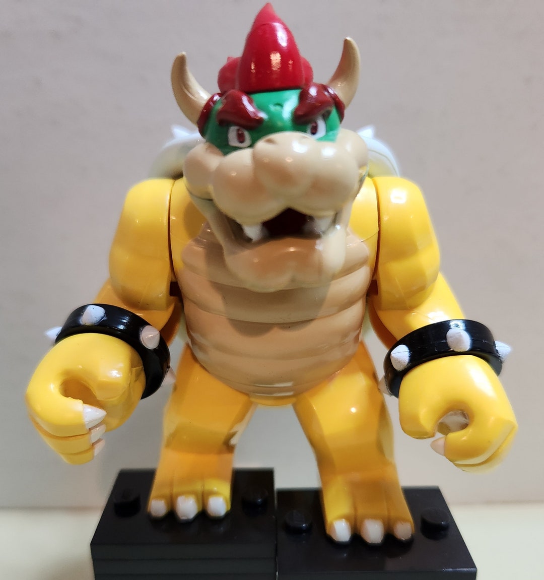 Bowser From Nintendo Game Mario Brothers Minifigure Mini Figure With ...
