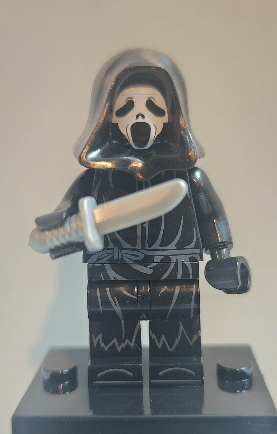 Ghost Face From Scream Minifigure Horror Mini Figure With Knife and ...