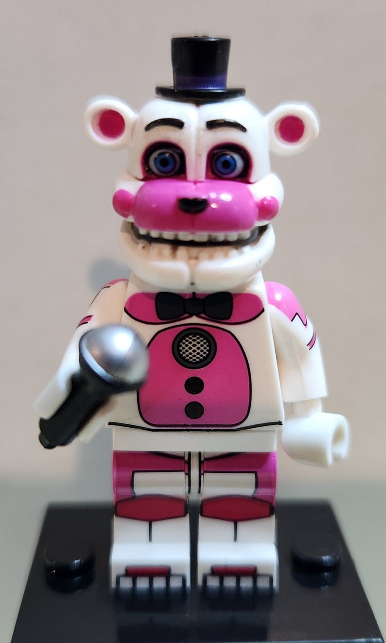 FNAF 5 Nights at Freddy's Funtime Freddy Minifigure Horror Mini Figure ...
