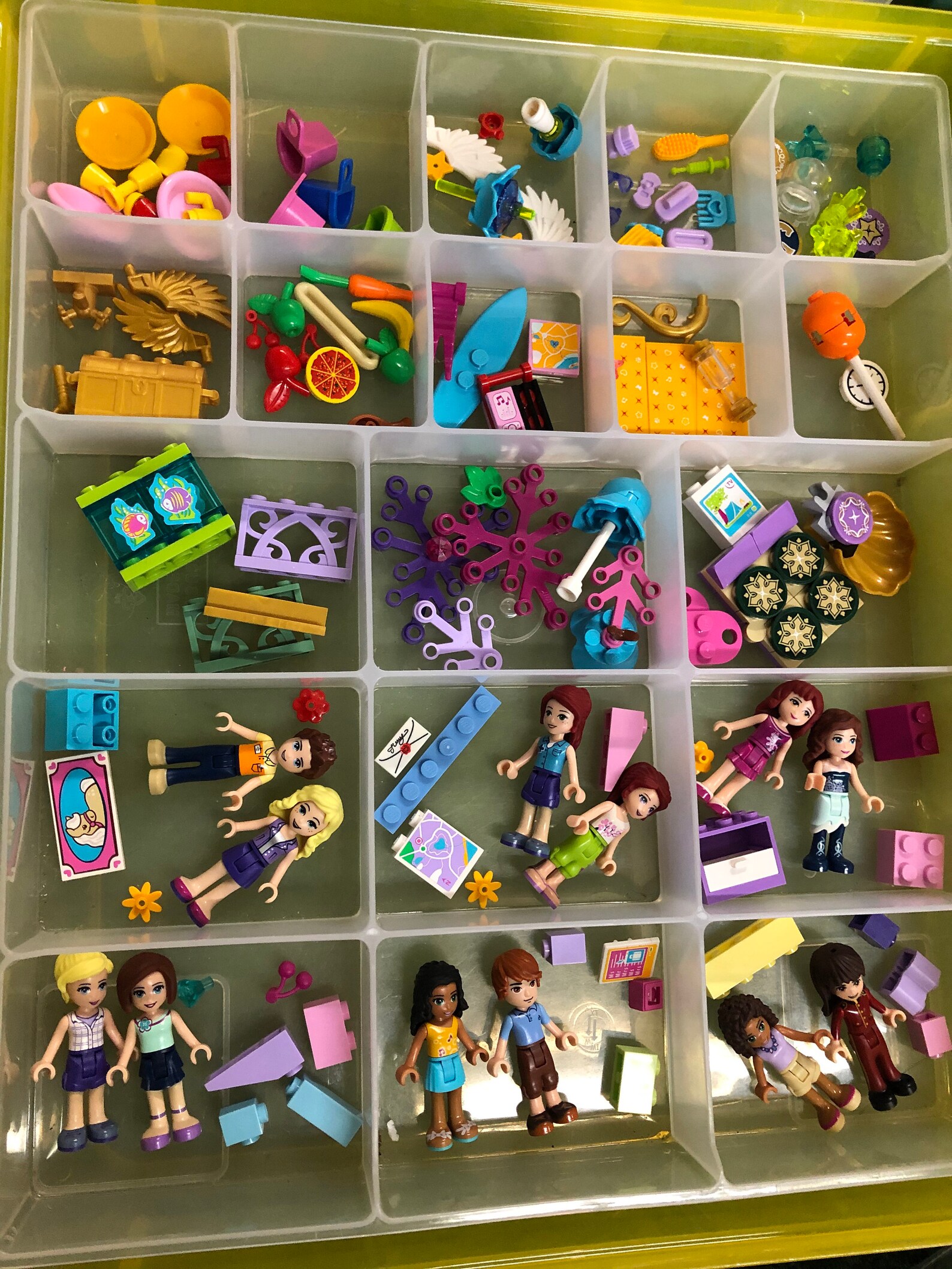 LEGO Friends Mini-dolls 5 Pack AUTHENTIC LEGO | Etsy