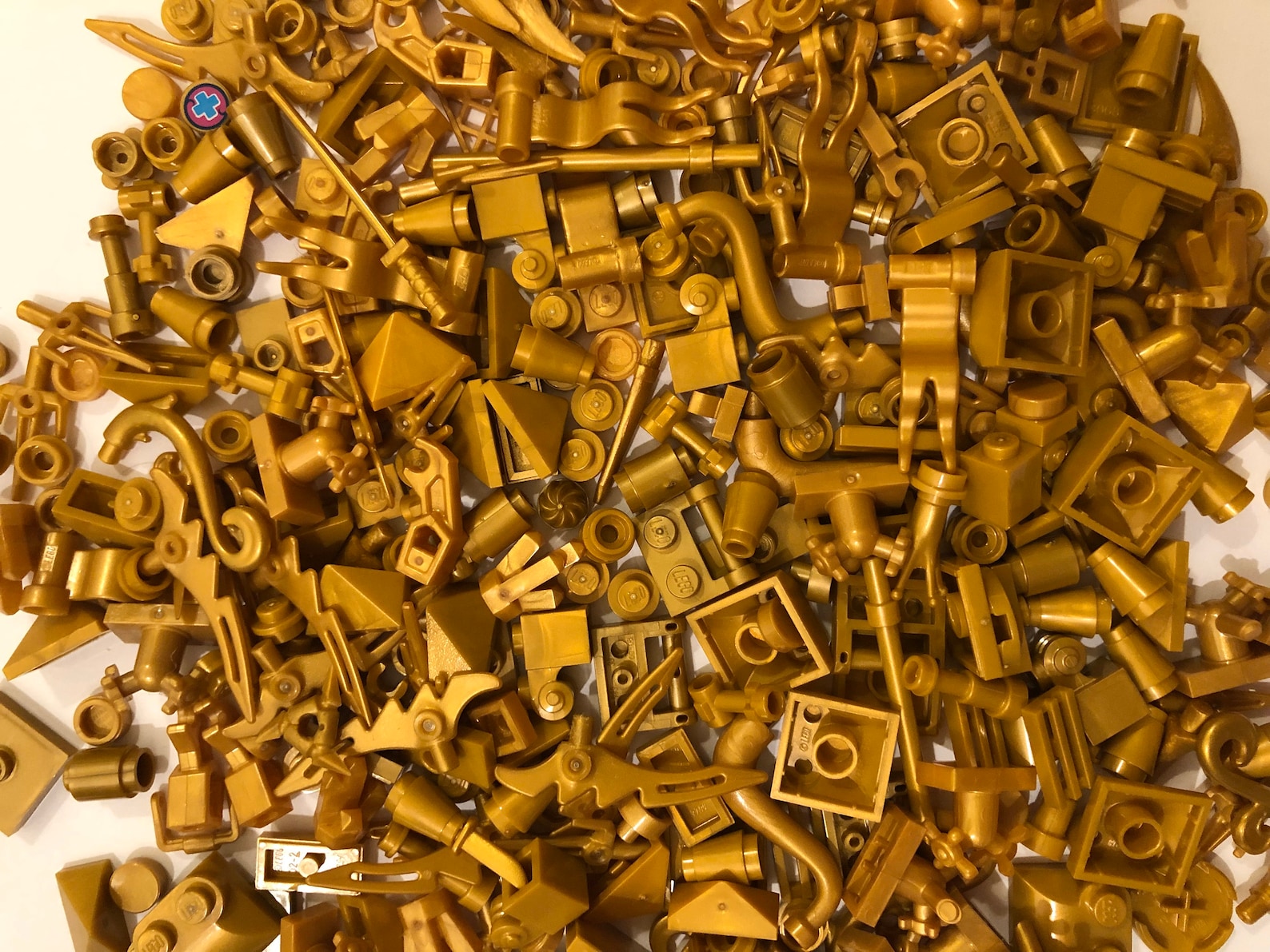 Gold LEGO® Bulk Finishing Detail 100 Pieces & Parts | Etsy