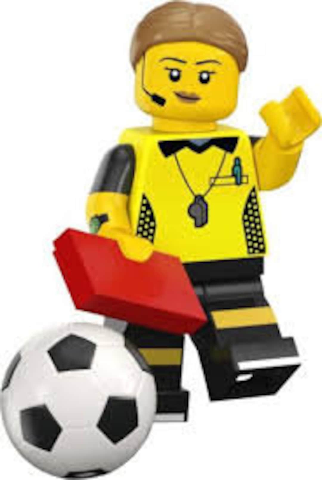 LEGO 71037 Series 24 Soccer Referee Minifigure 1 Collectible ...
