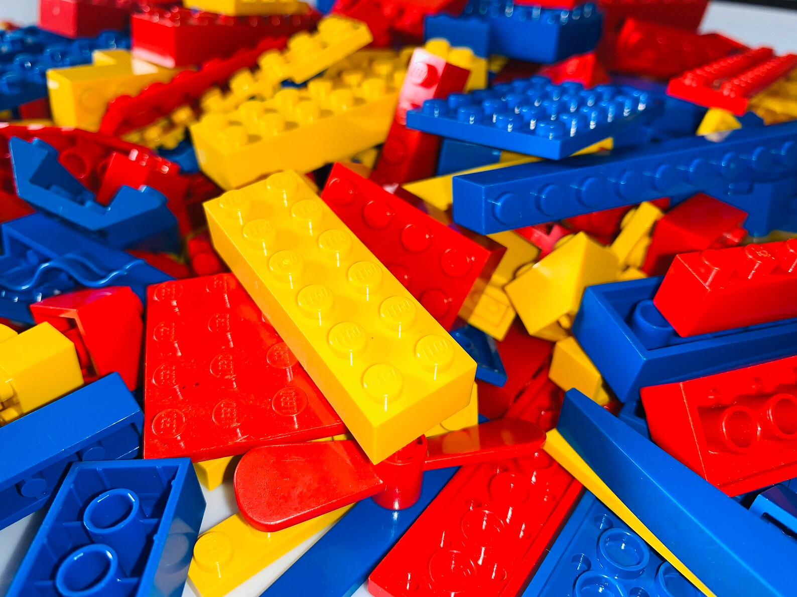 Primary Basic LEGO Mix Red Blue Yellow & Standard Building | Etsy