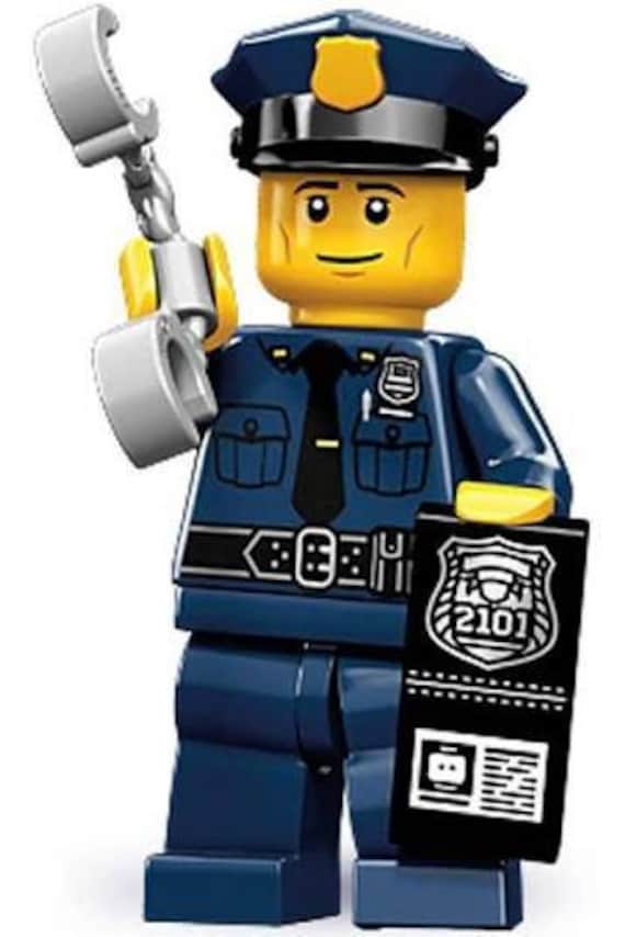 Lego 71000 Series 9 Policeman Cop 6 Minifigure CMF Mystery - Etsy