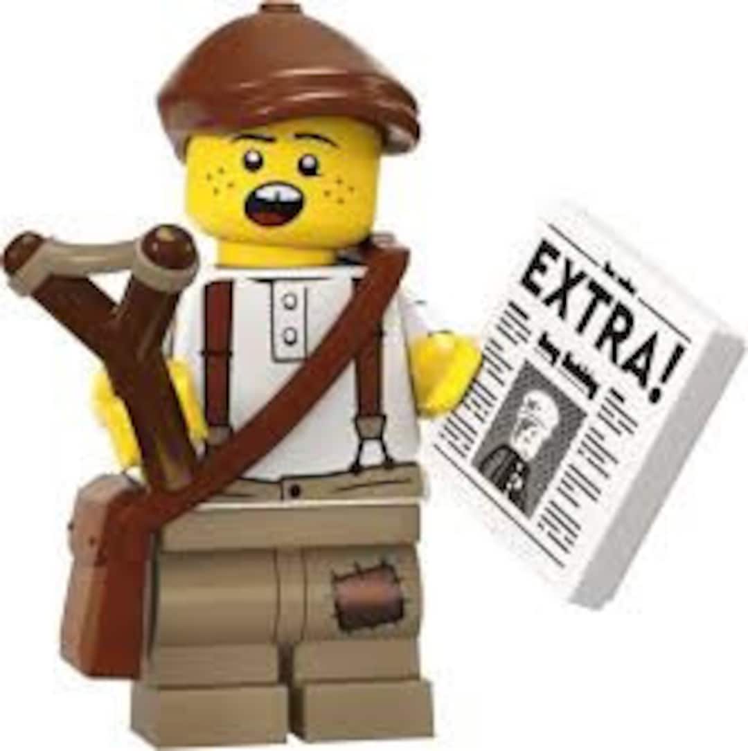 LEGO 71037 Series 24 News Paper Boy Minifigure 12 Collectible ...