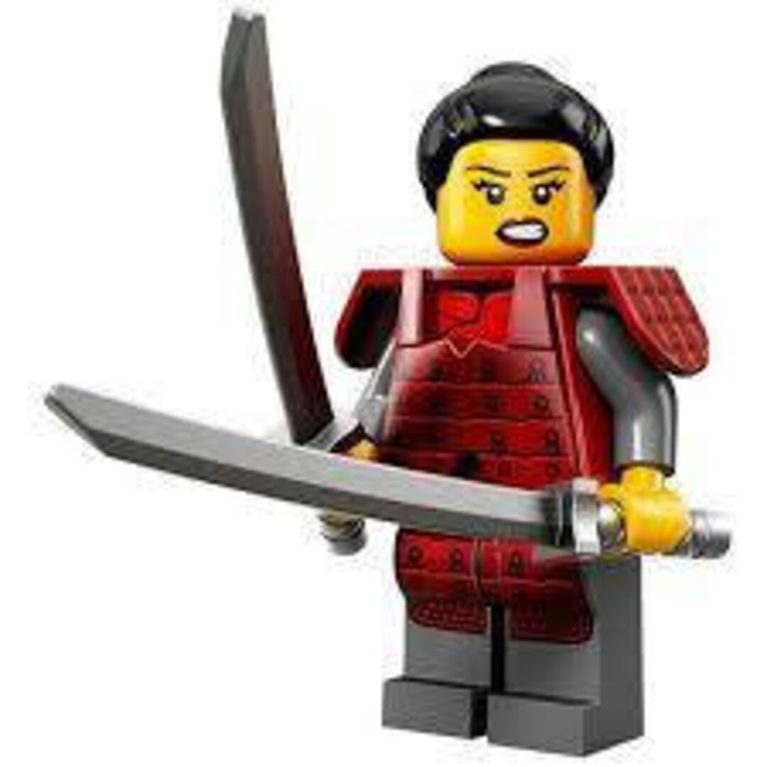 LEGO 71008 Samurai Woman Minifigure 12 Series 13 CMF Ninja - Etsy
