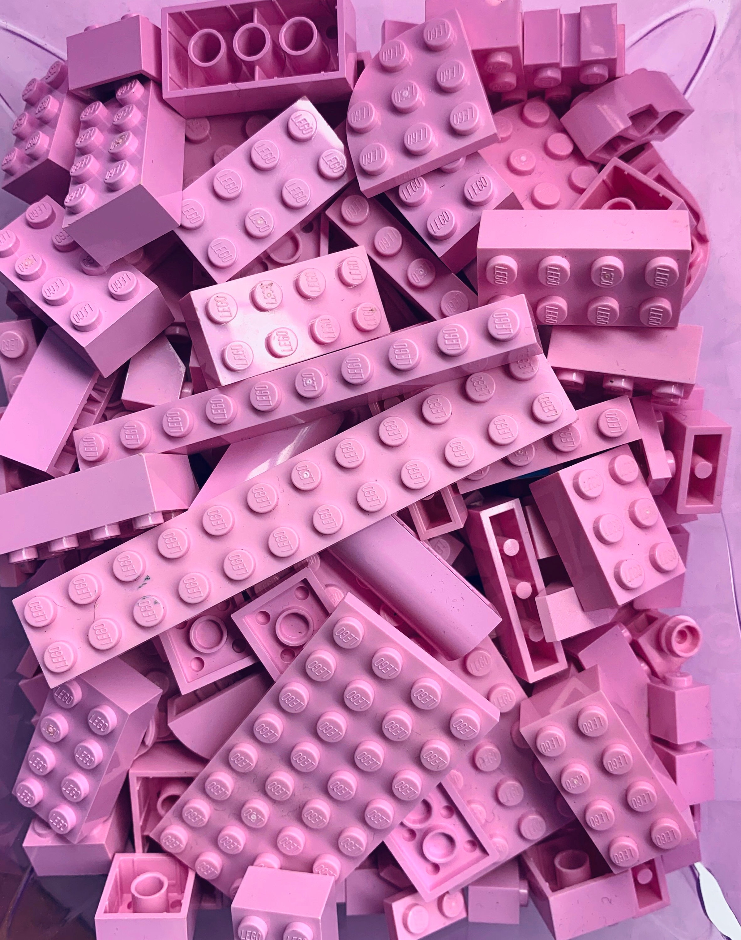 Pink Lego Brick