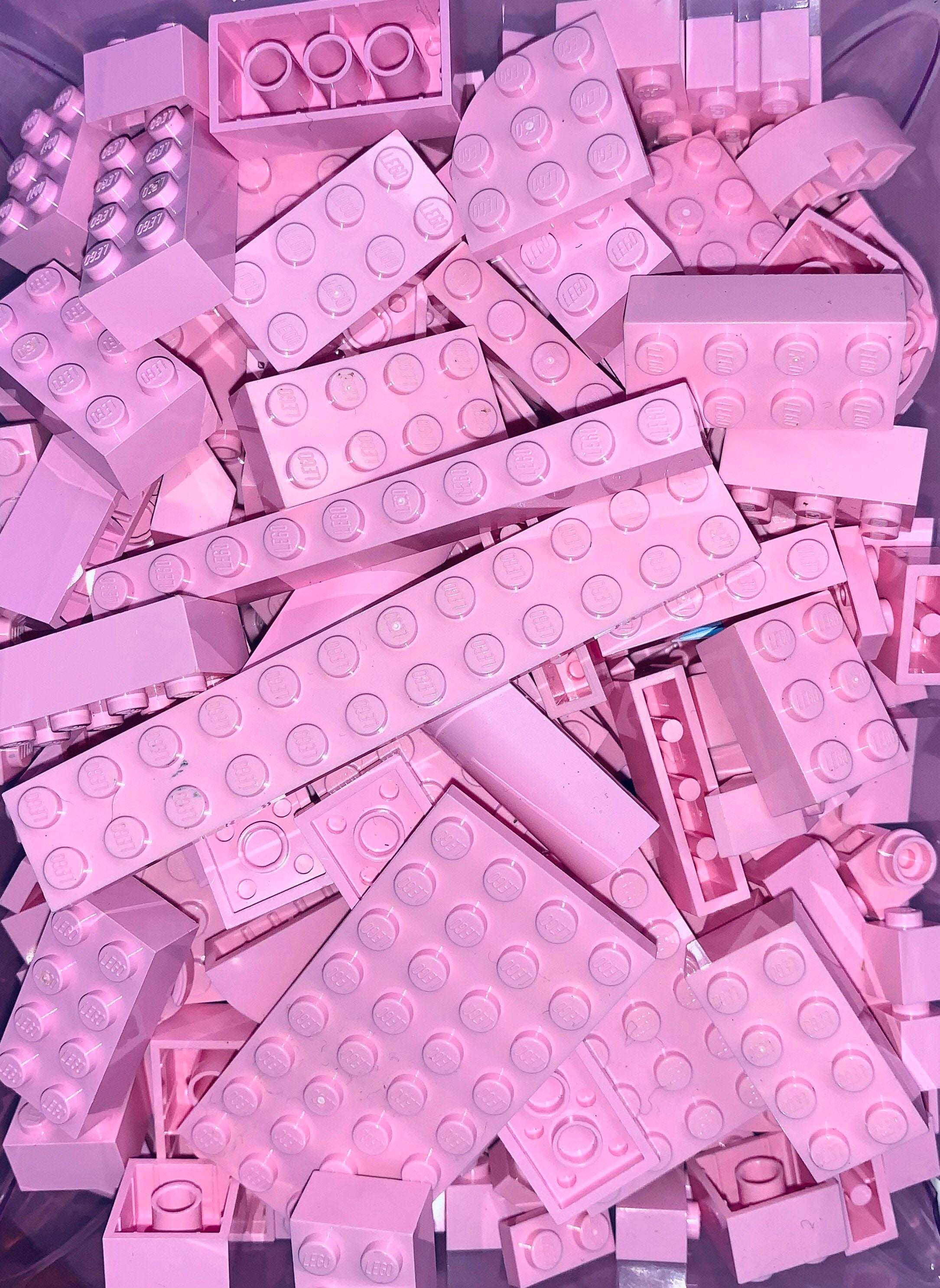 Pink Lego Piece