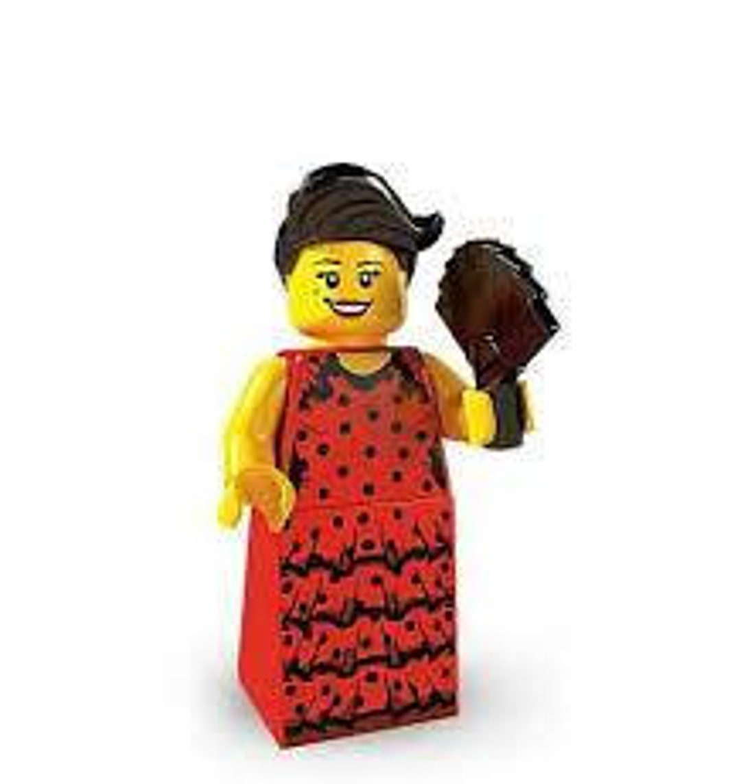 Lego 8827 Series 6 Flamenco Dancer 6 Minifigure CMF Mystery Figure - Etsy