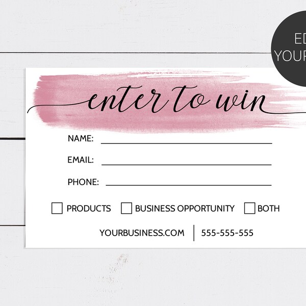 Ticket Business Card - Etsy