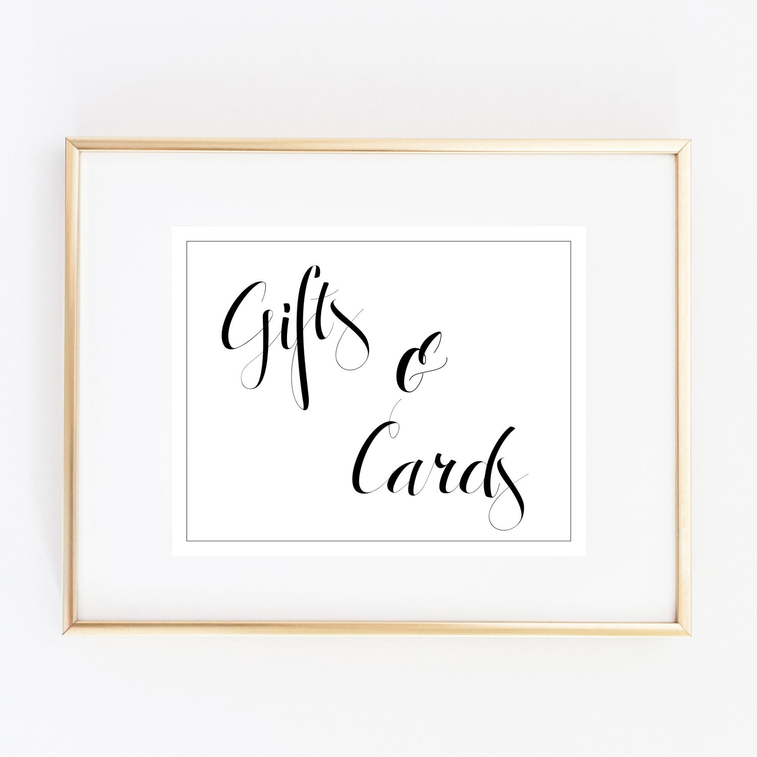 Editable Wedding Sign Printable Gift Card Sign Wedding Card | Etsy