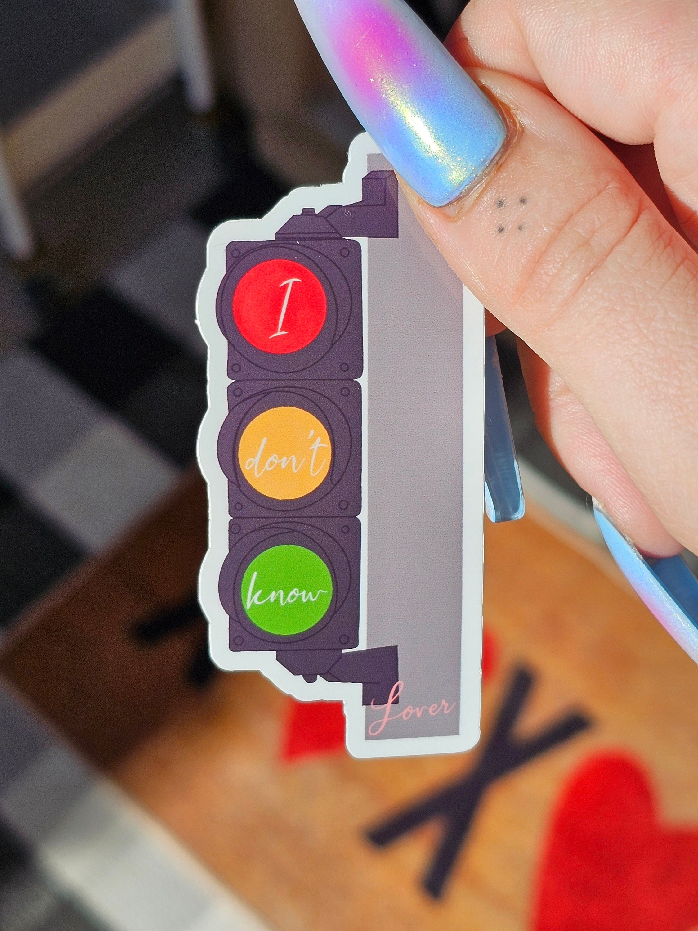 T.S. Traffic Light Sticker - Etsy