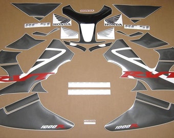 Honda Rc51 Decals - Etsy