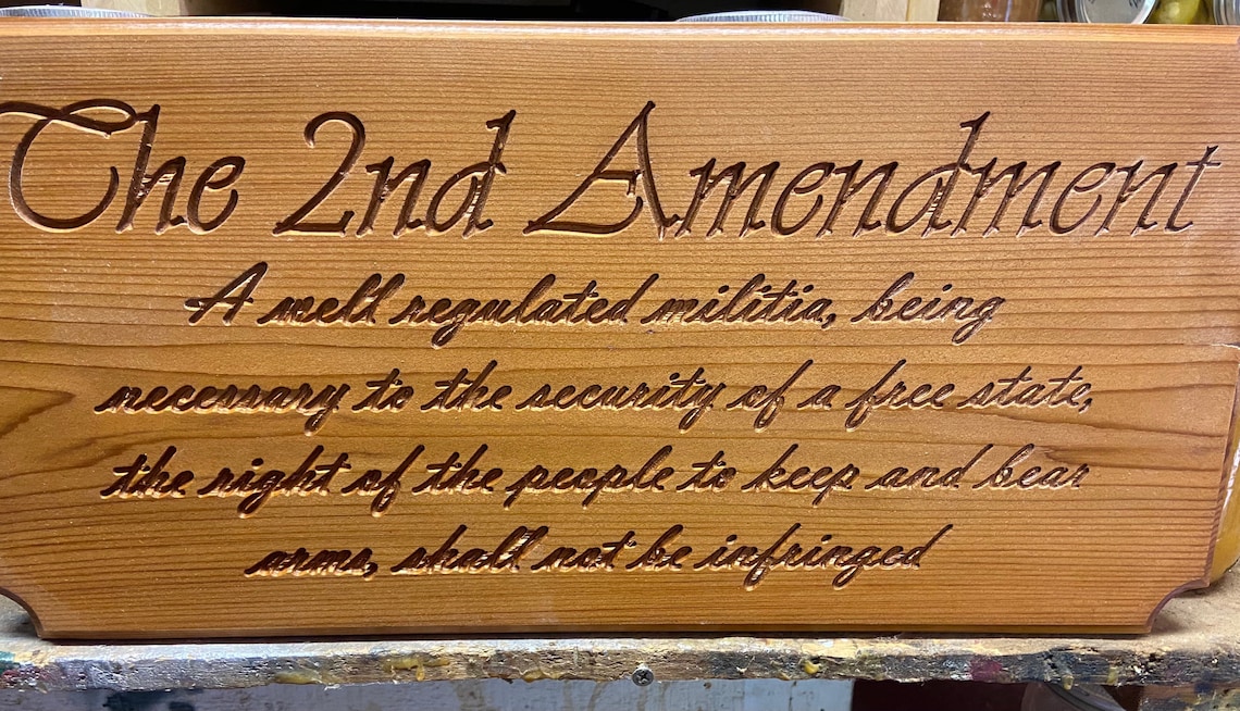 Second Amendment Wall Art - Etsy