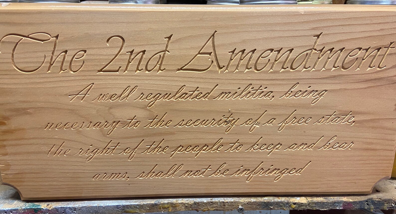 Second Amendment Wall Art - Etsy