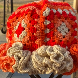 Razzle Dazzle Ruffle Hat (custom) - Etsy