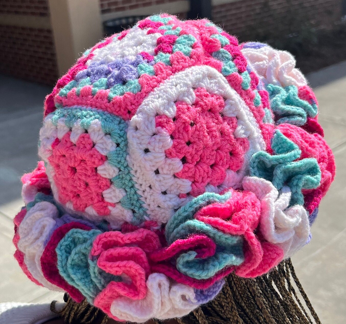 Razzle Dazzle Ruffle Hat (custom) - Etsy