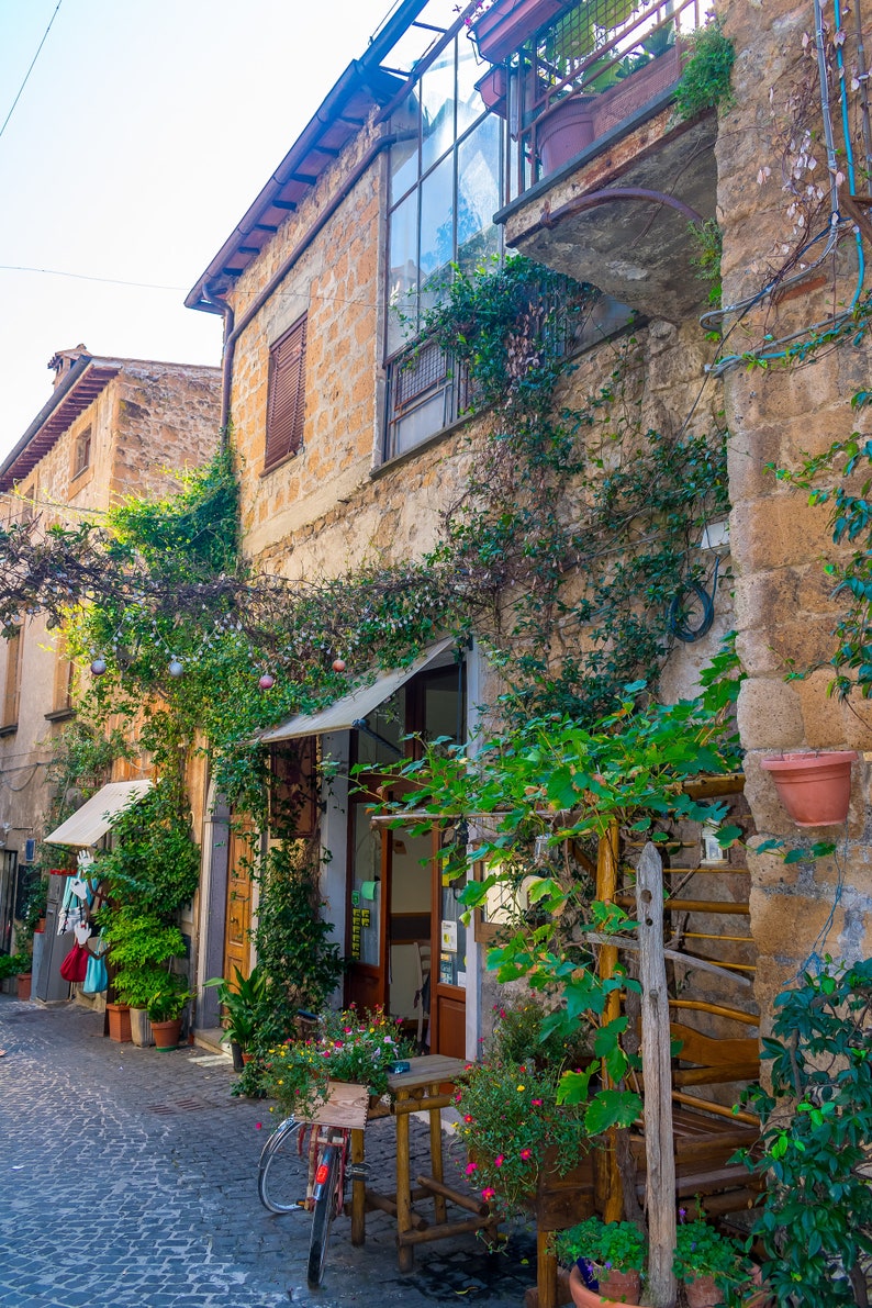 Italian Cobblestone Streets Digital Photograph - Printable Download - Etsy