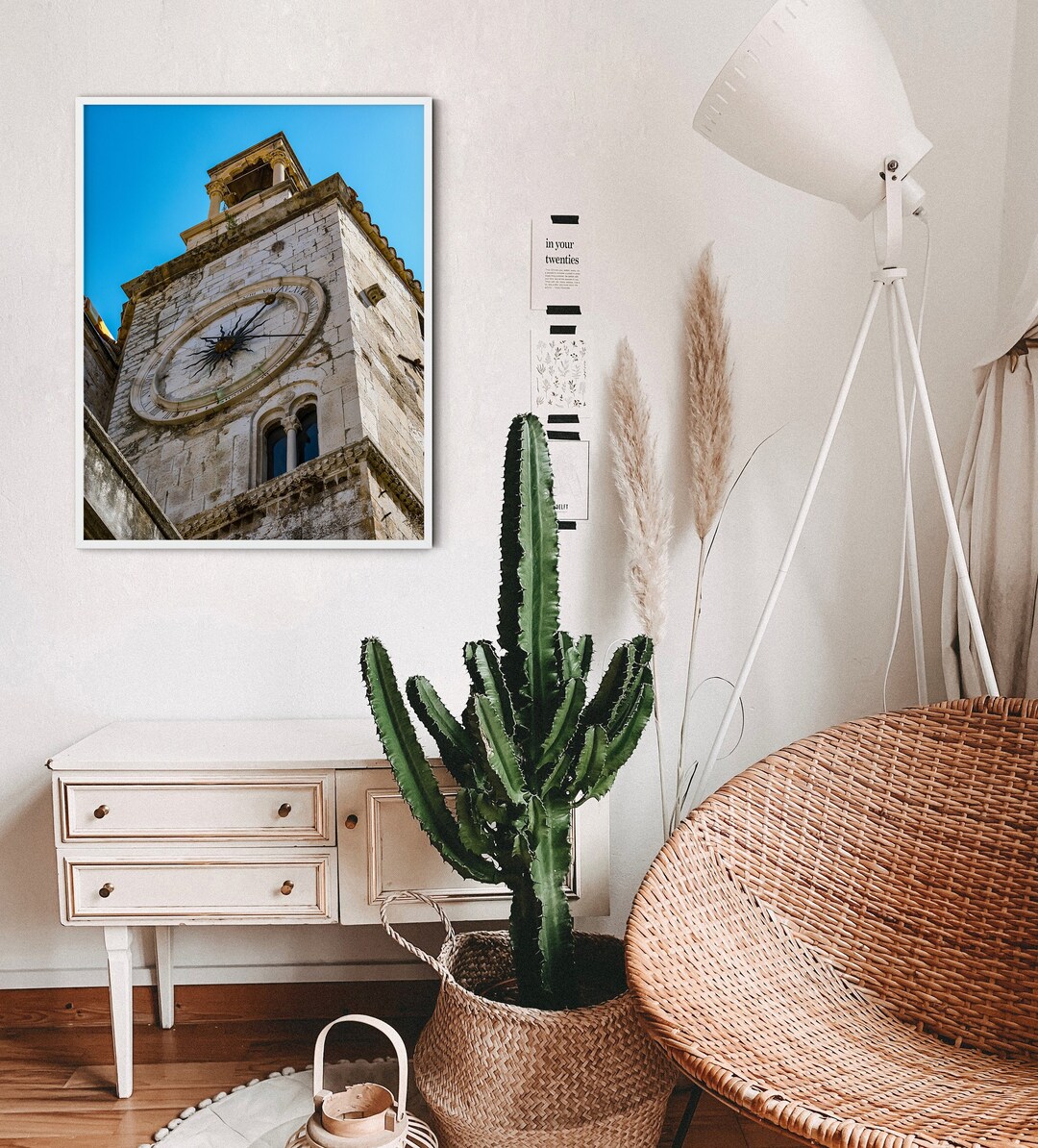 Split Croatia Diocletian's Palace Clock Tower Digital Photograph ...