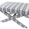CUSTOM Upholstered X-benches - Design YOUR Own - With ANY Fabric - Etsy