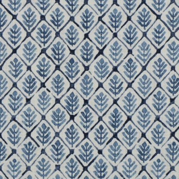 Magitha pillow cover in Indigo 000387322 ON BOTH SIDES // | Etsy