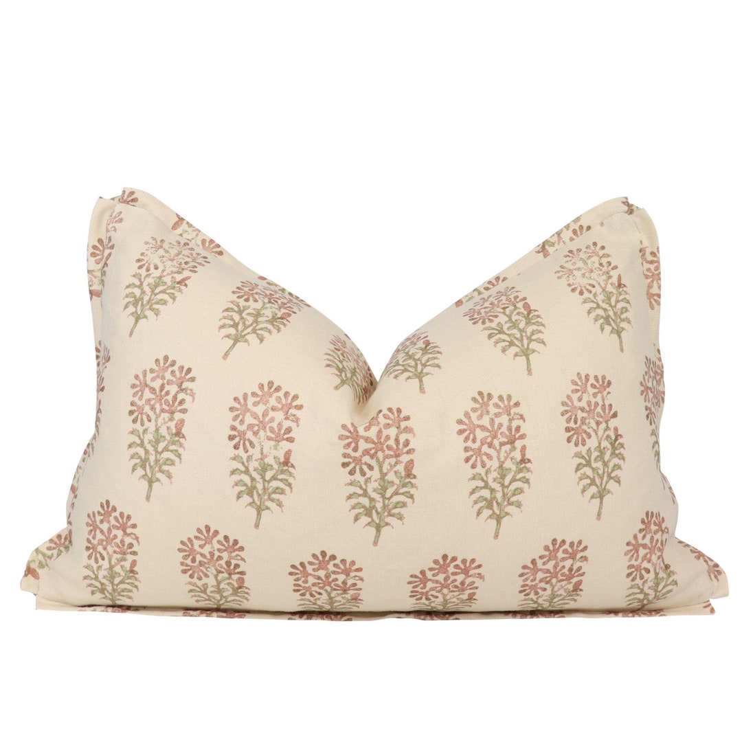 Namay Samay Alya Pillow Cover in Peach ALYA-01-N - on Both Sides ...