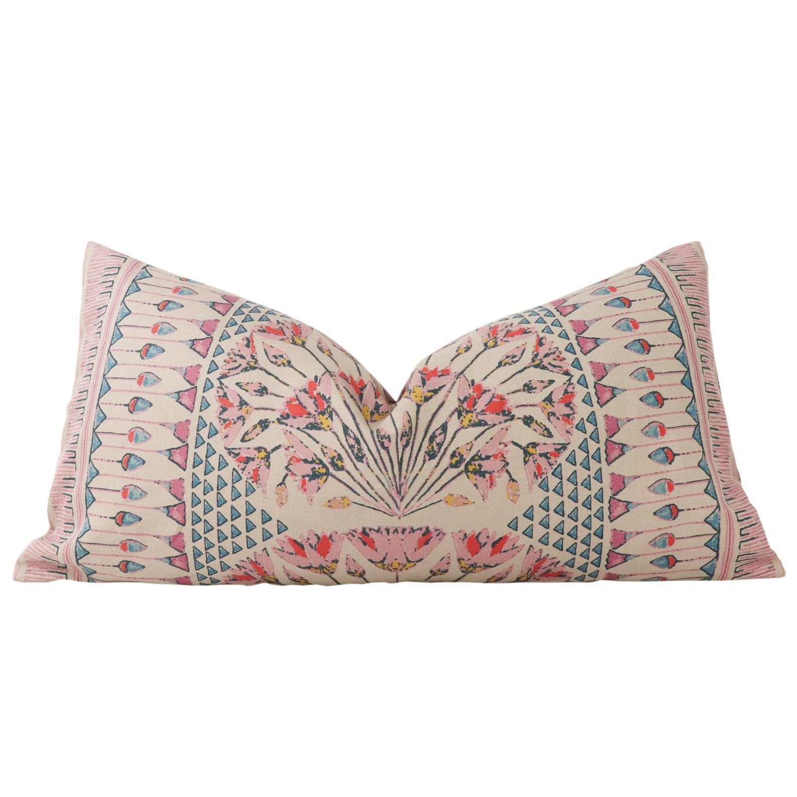 Anna French Cairo Pillow Cover in Pink and Coral AF9625 // Designer ...