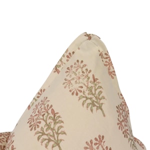 Namay Samay Alya Pillow Cover in Peach ALYA-01-N - on Both Sides ...
