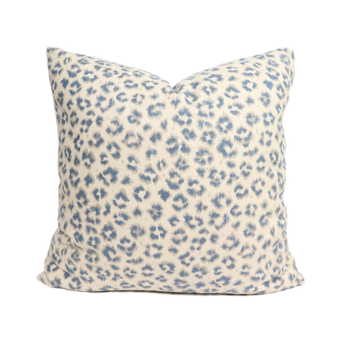 Ready to Ship** Jaclyn Smith Pillow Cover in Denim by Trend - ON BOTH SIDES // Designer Pillow ...