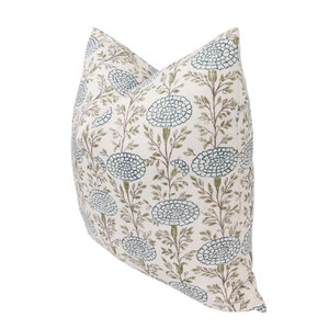 Lisa Fine Samode Pillow Cover in Indigo/oyster SMD/01 // Designer ...