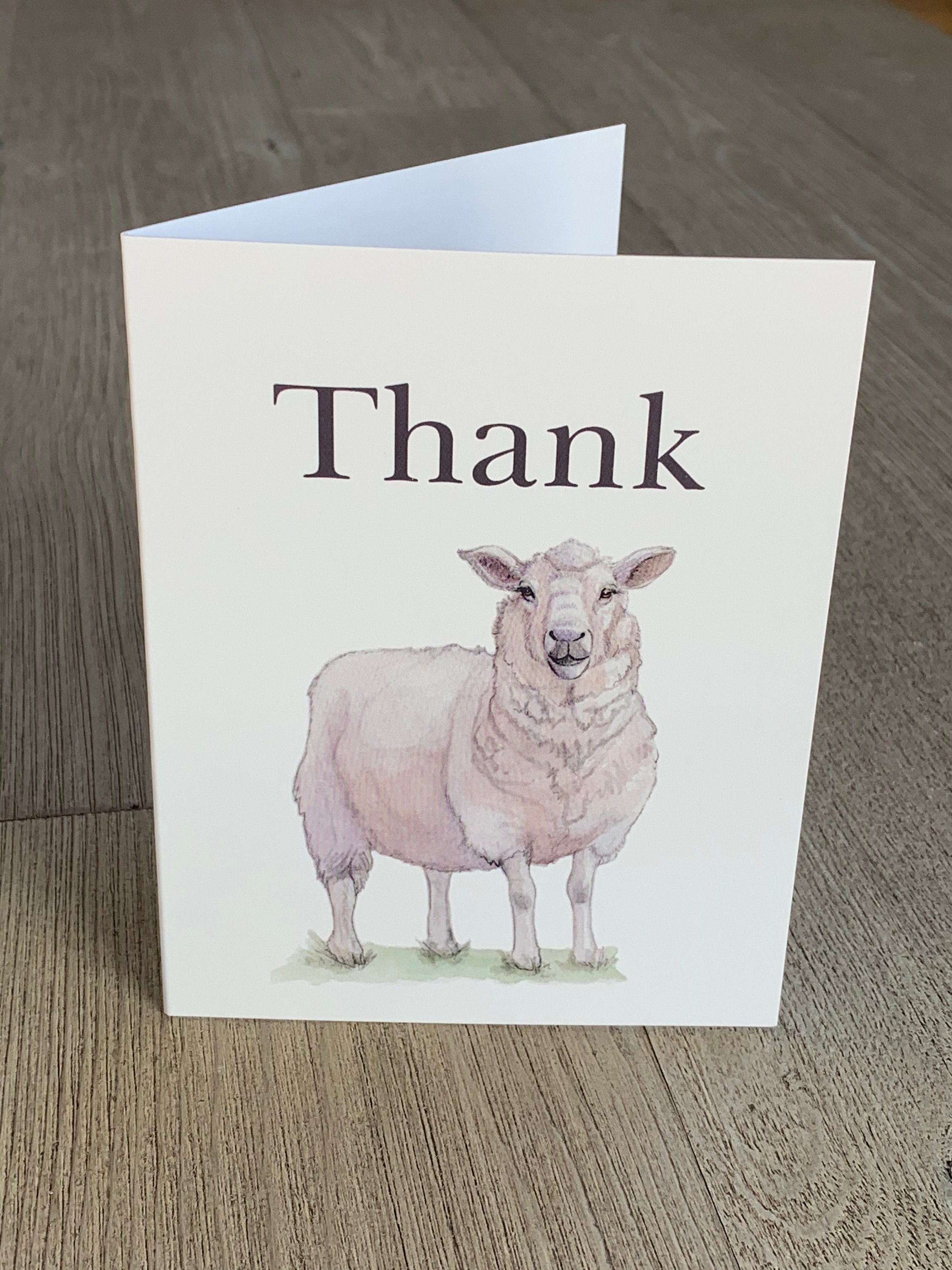 Sheep Thank You Cards, Thank Ewe Cards Boxed Gift Set, Sheep Cards - Etsy