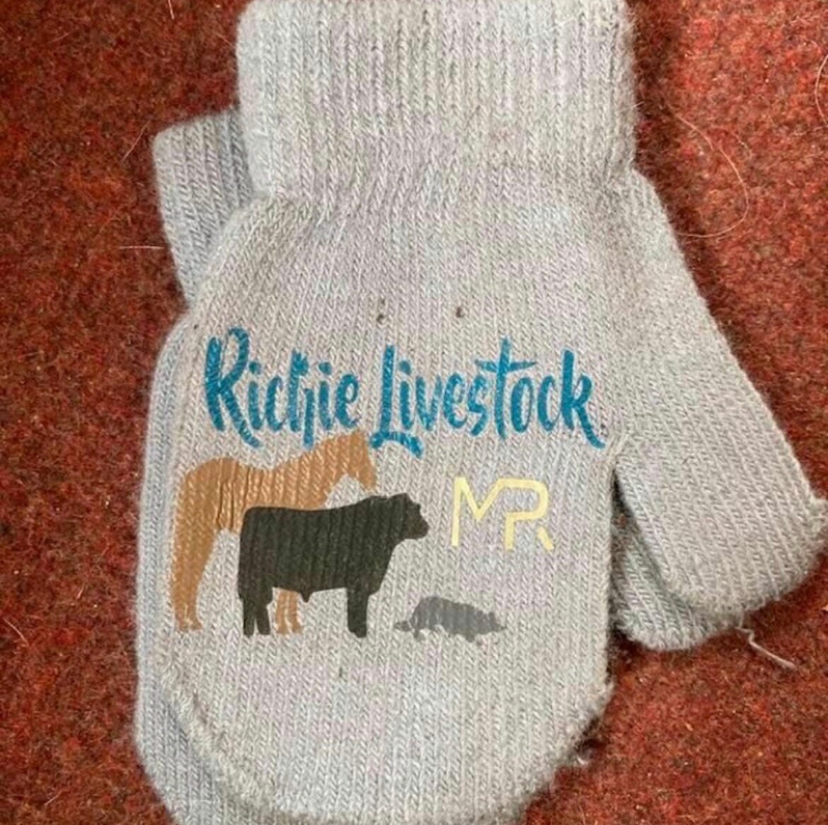 Custom Roping Gloves, Custom Ranch Brand, Personalized Western Gloves ...