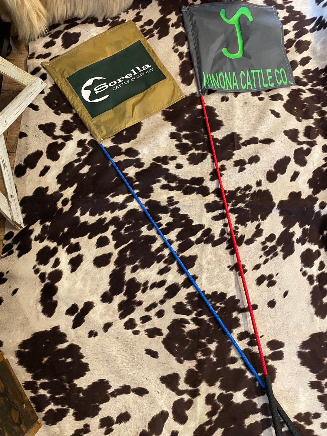 Cattle Flag Whips, Livestock Sorting, Horse Training, Pig Sorting - Etsy