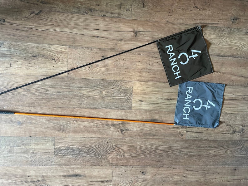 Cattle Flag Whips, Livestock Sorting, Horse Training, Pig Sorting - Etsy