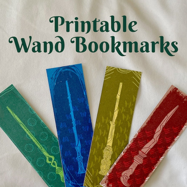 Printable Bookmarks - Etsy