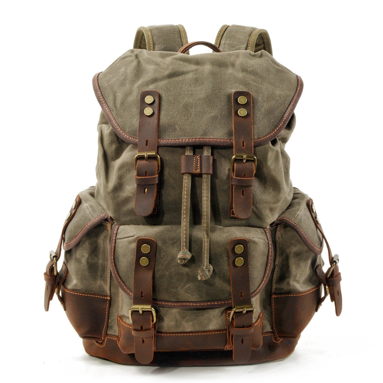 Unisex Travel Backpack Waxed Canvas Outdoor Backpack Laptop - Etsy Canada Unisex Travel Backpack Waxed Canvas Outdoor Backpack Laptop - Etsy Canada