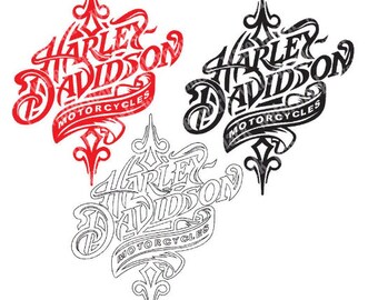 Harley davidson svg | Etsy