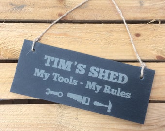 Man shed signs | Etsy