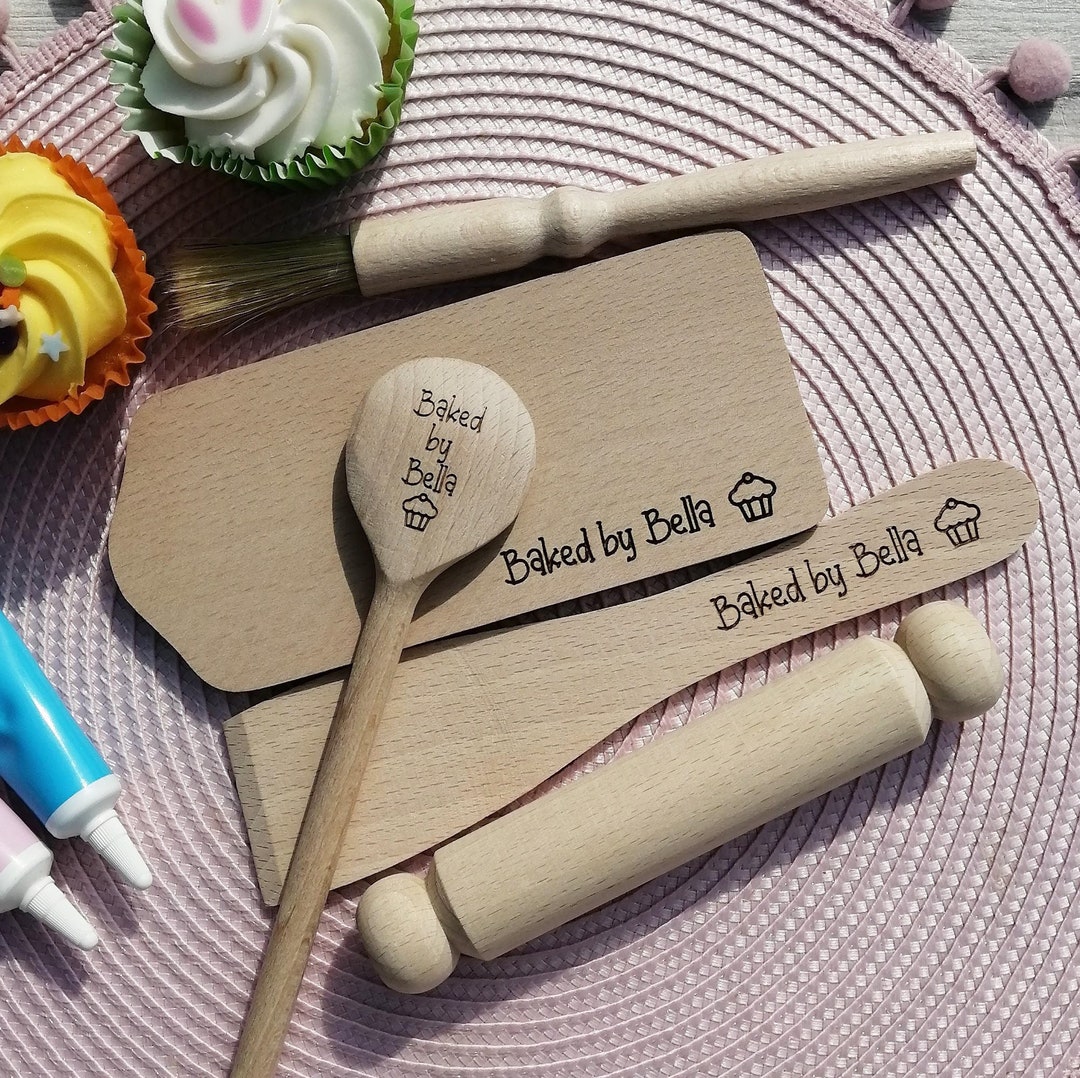 Personalised Baking Set Kid's Baking Home Baking - Etsy