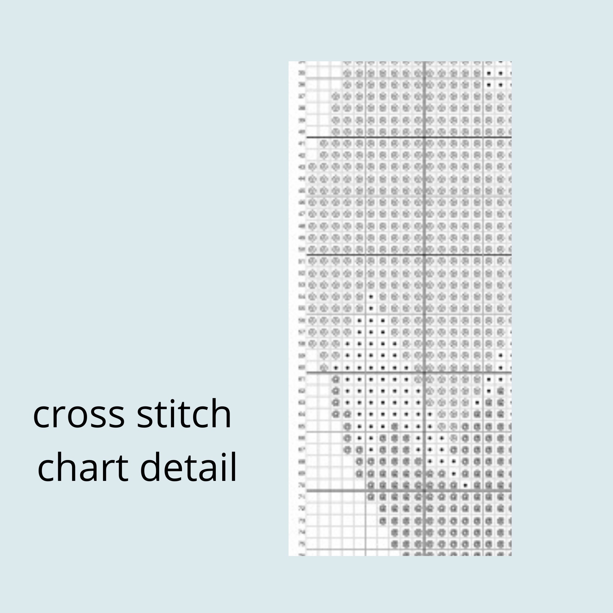 Snowy Mountains Cross Stitch Pattern, Nature Cross Stitch, Winter ...