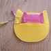 Cat Zipper Purse Sewing Pattern Cat Felt Purse Cat Coin - Etsy